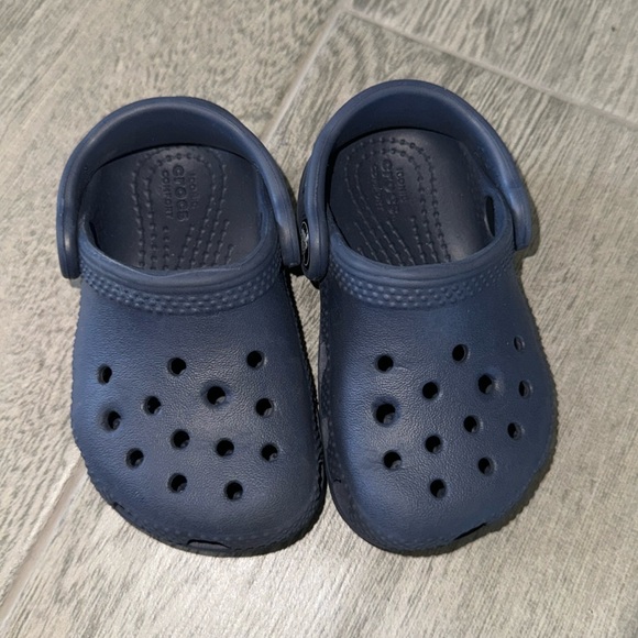 CROCS | Shoes | Crocs Navy Blue Toddler | Poshmark
